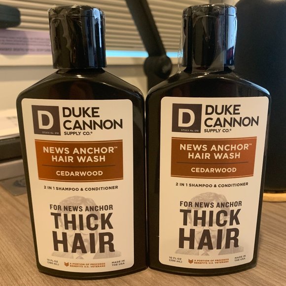 Duke Cannon | Grooming | Duke Cannon News Anchor Thick Hair Shampoo ...
